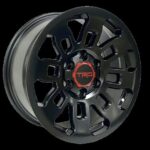 17×8″, +15 Offset, PRO Style TRD TR2 Replica Wheel Fits 6lug 6×139.7 6× ...